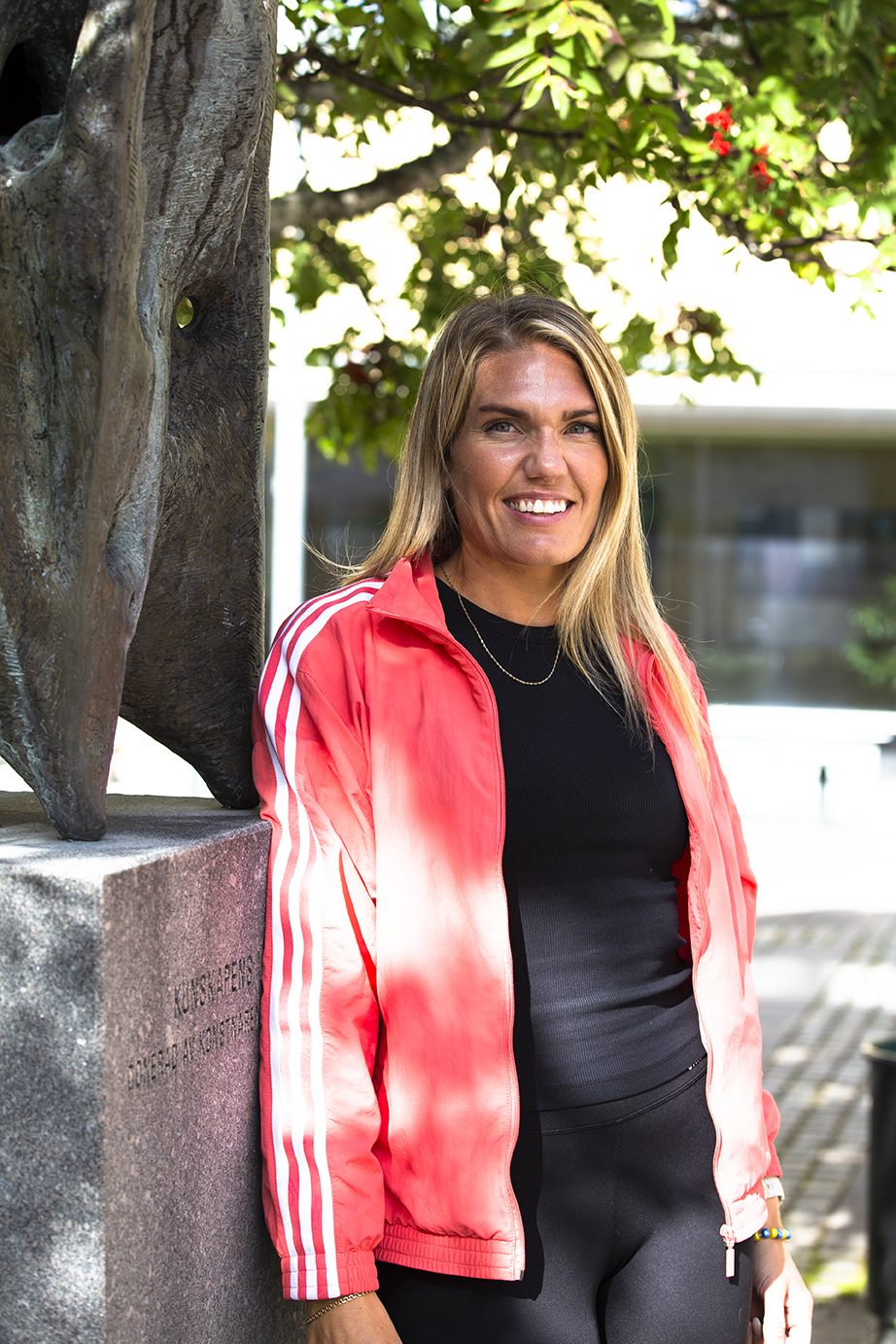 Anna Broberg Gullbrand, student på idrotts- och hälsocoachprogrammet ...