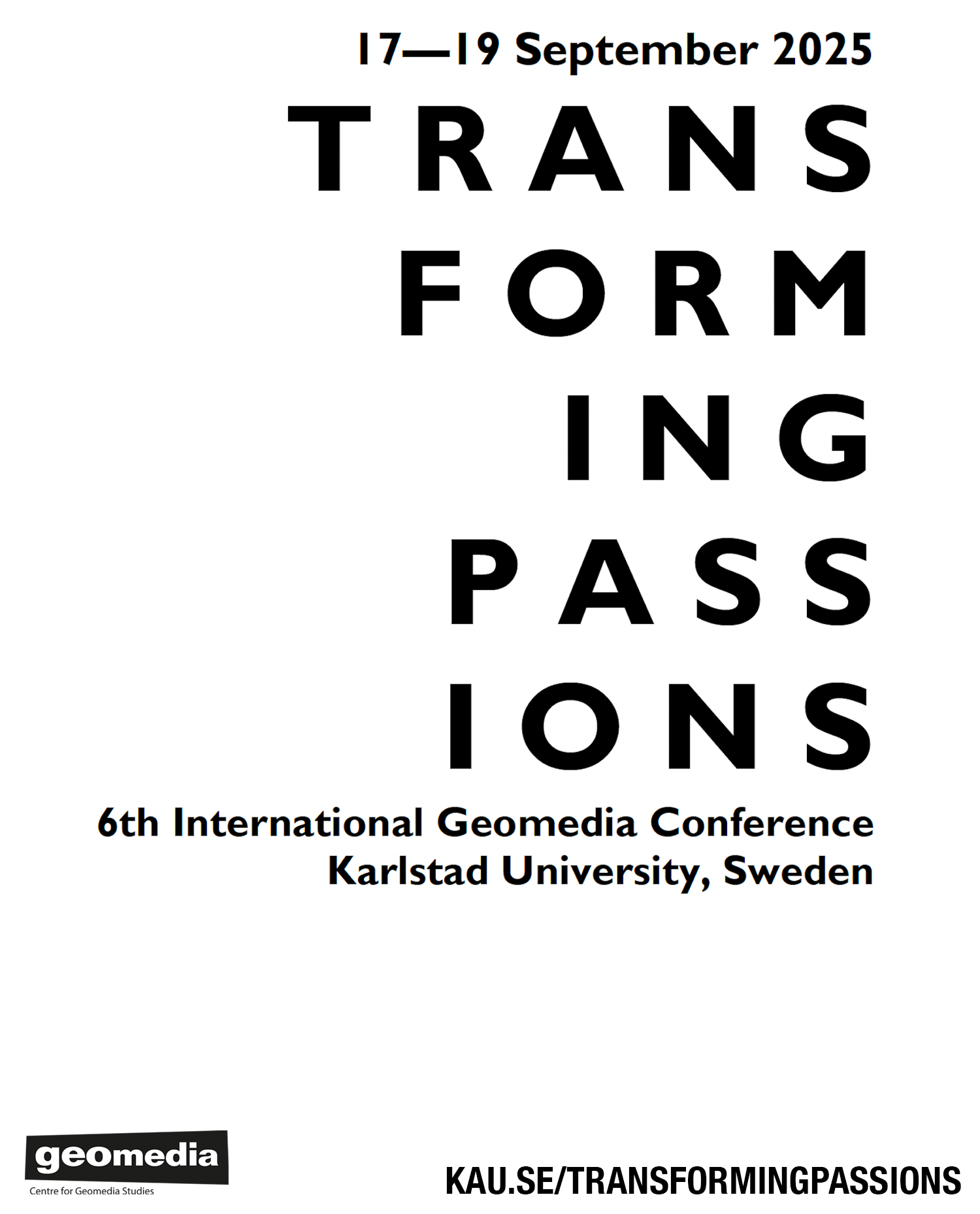 Geomedia 2025 International Conference | Karlstads universitet