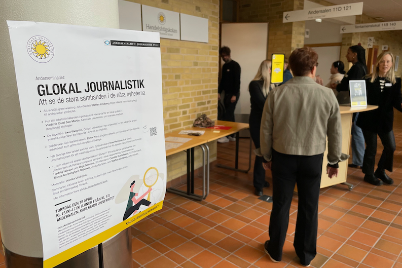 Glokal journalistik i världen och Värmland | Karlstads universitet