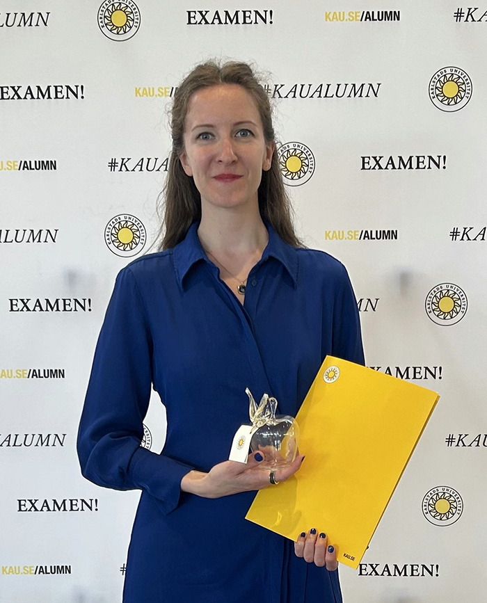 Stor uppmärksamhet till examensarbete i miljörätt | Karlstads universitet