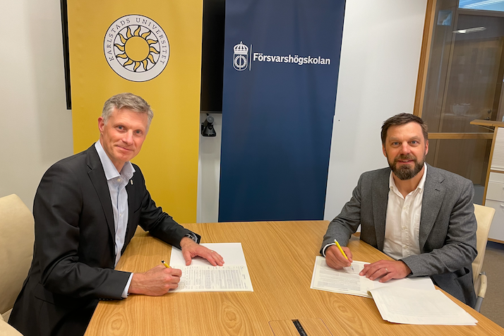 The Swedish Defence University rents space at Karlstad University ...